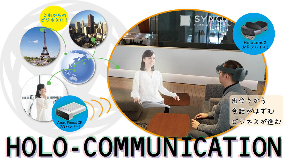 ホロラボとイトーキ、遠隔コミュニケーションシステム「HOLO-COMMUNICATION」をリリース - VRonWEBMEDIA